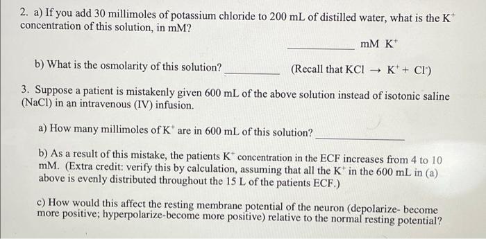 Solved Definitions and Formulas Concentration Equations: | Chegg.com