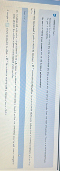 Solved Instructor NoteYou need to be able so find the | Chegg.com