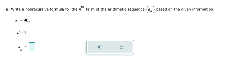 Solved (a) ﻿Write a nonrecursive formula for the nth ﻿term | Chegg.com