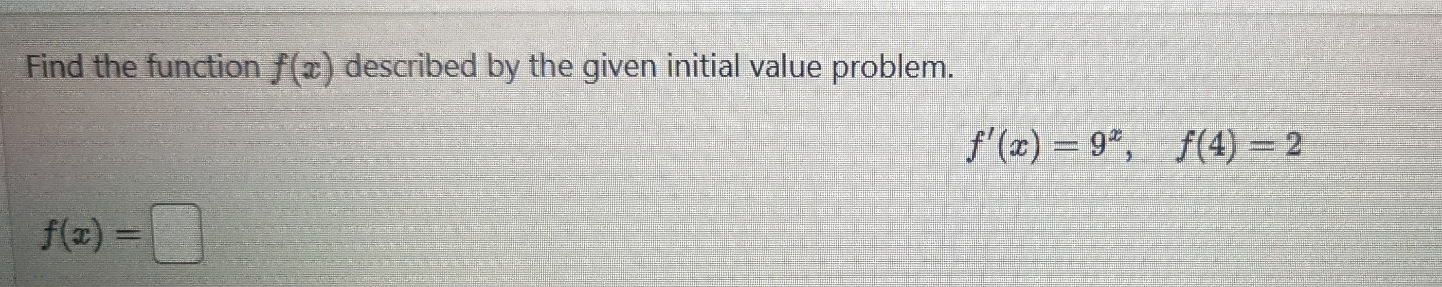 Solved Find the function f(x) ﻿described by the given | Chegg.com