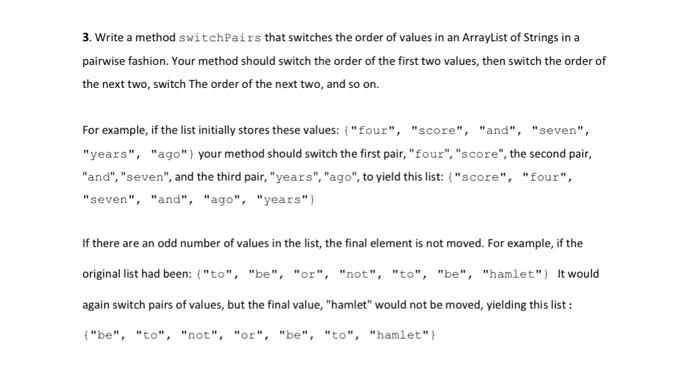 Solved Arraylist Programming Exercises 1 Create A 3865