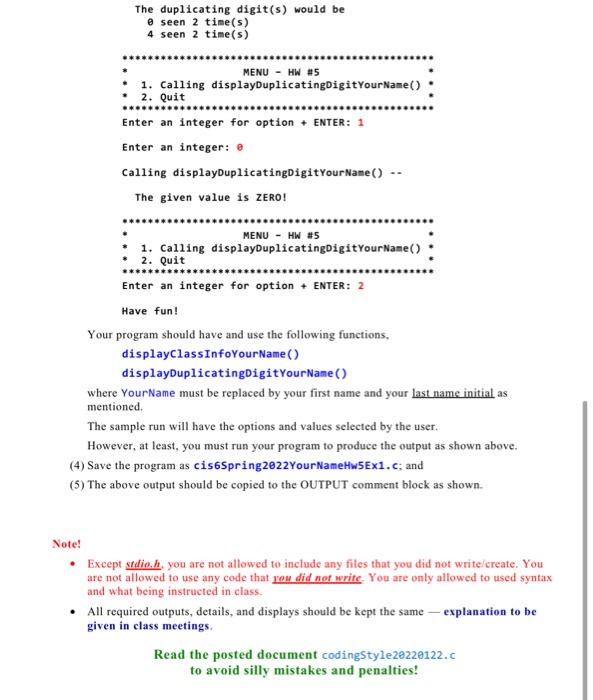 Solved C++ Programming ***can only use stdio.h file*** Make | Chegg.com