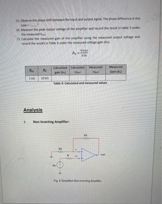 EGR 271 Lab 5: Operational-Amplifier (Op-Amp) | Chegg.com