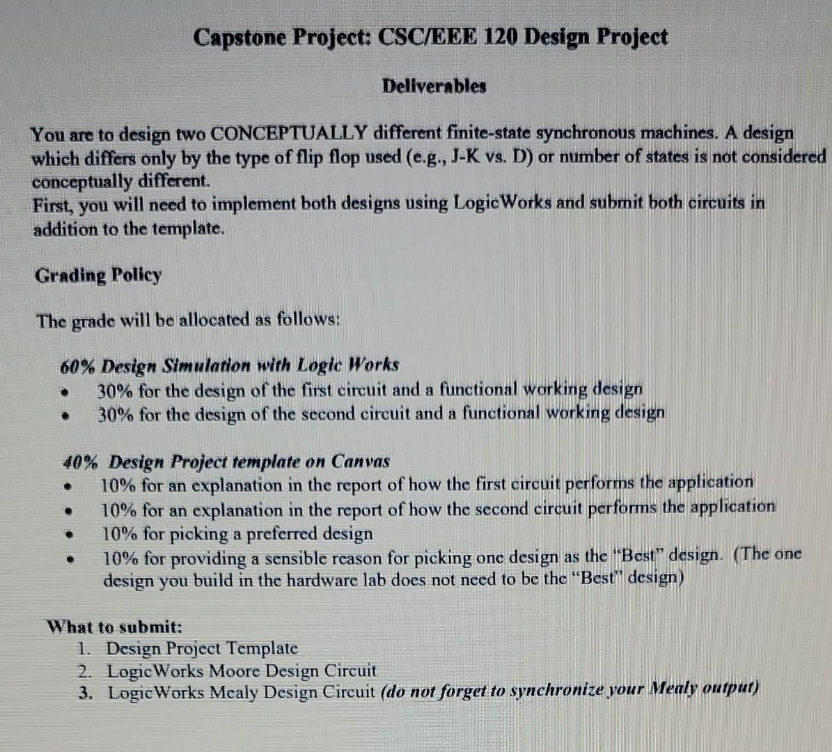 Please create a LogicWorks Moore Design circuit and a | Chegg.com