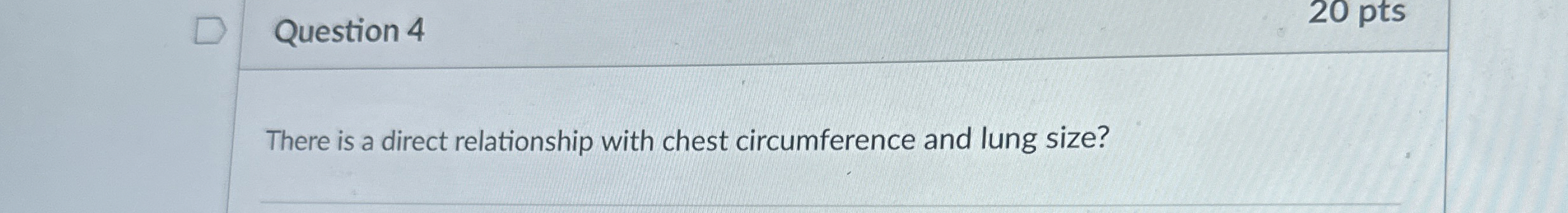 Solved Question 420 ﻿ptsThere is a direct relationship with | Chegg.com