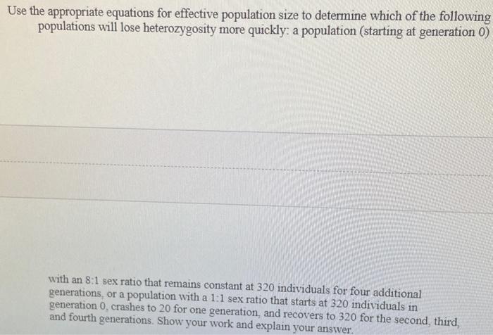 Use the appropriate equations for effective | Chegg.com