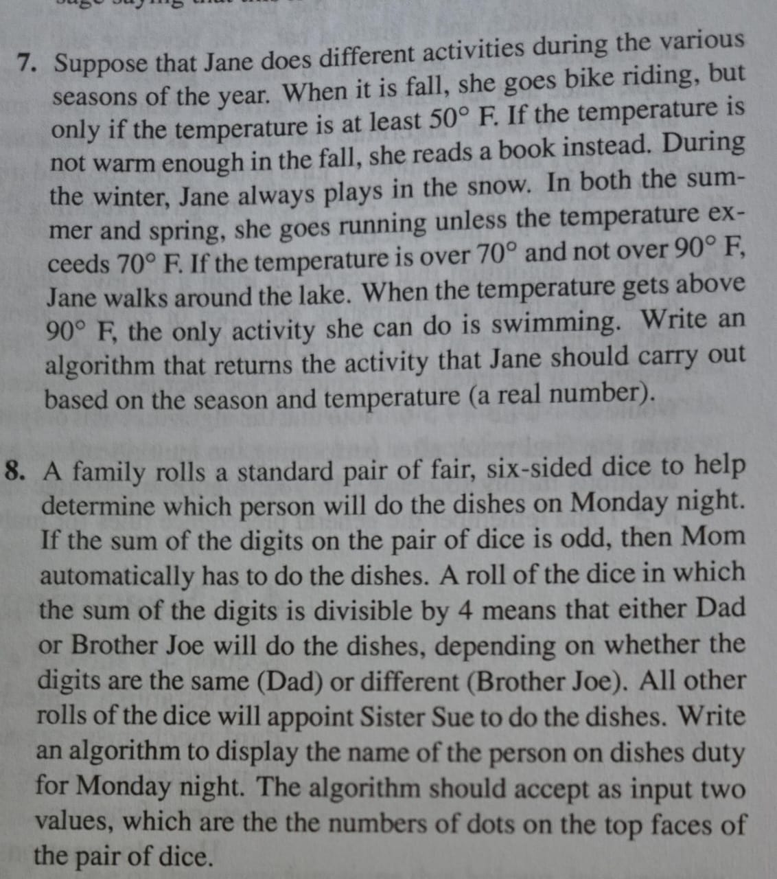 Solved Write an algorithm that determines how many positive | Chegg.com