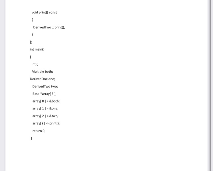 Solved What Is The Output Of The Program Justify Your 5463