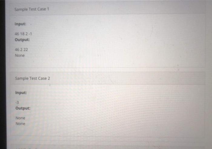 Solved You are required to write a code that requires the | Chegg.com