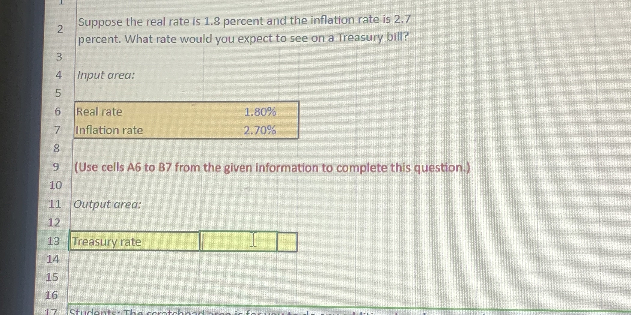 Formulas please Suppose the real rate is 1.8 ﻿percent | Chegg.com