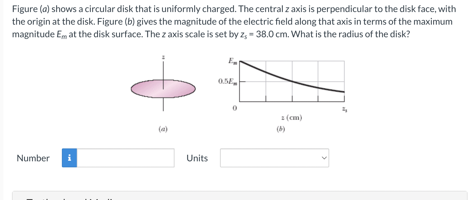 Solved Figure (a) ﻿shows a circular disk that is uniformly | Chegg.com