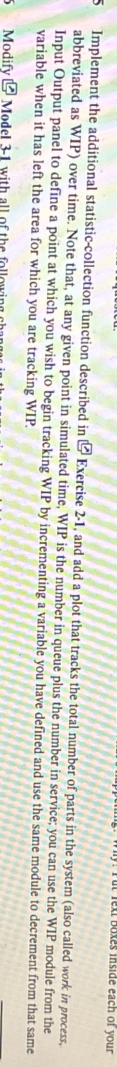 Solved Implement the additional statistic-collection | Chegg.com