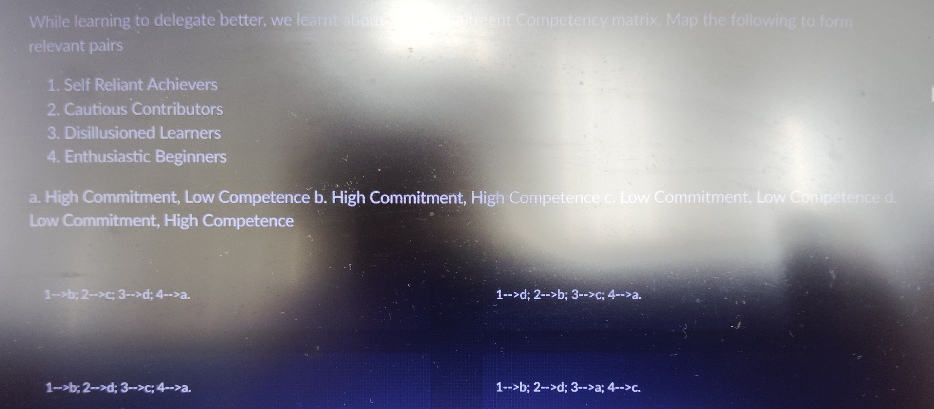 Solved While learning to delegate better, we leantarixt | Chegg.com