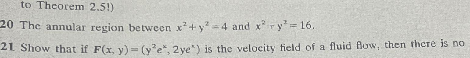 Solved Find The area of the given region. 20 ﻿The annular | Chegg.com