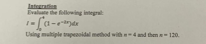Solved need help with this question related to numerical | Chegg.com