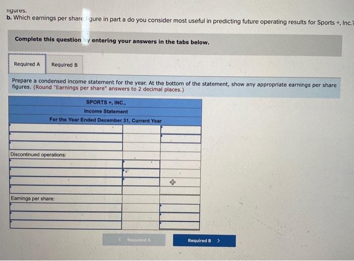 Solved Exercise 12.4 (Static) Discontinued Operations | Chegg.com