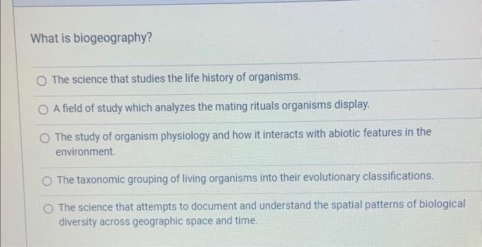 Solved Which of the following helps explain why high | Chegg.com
