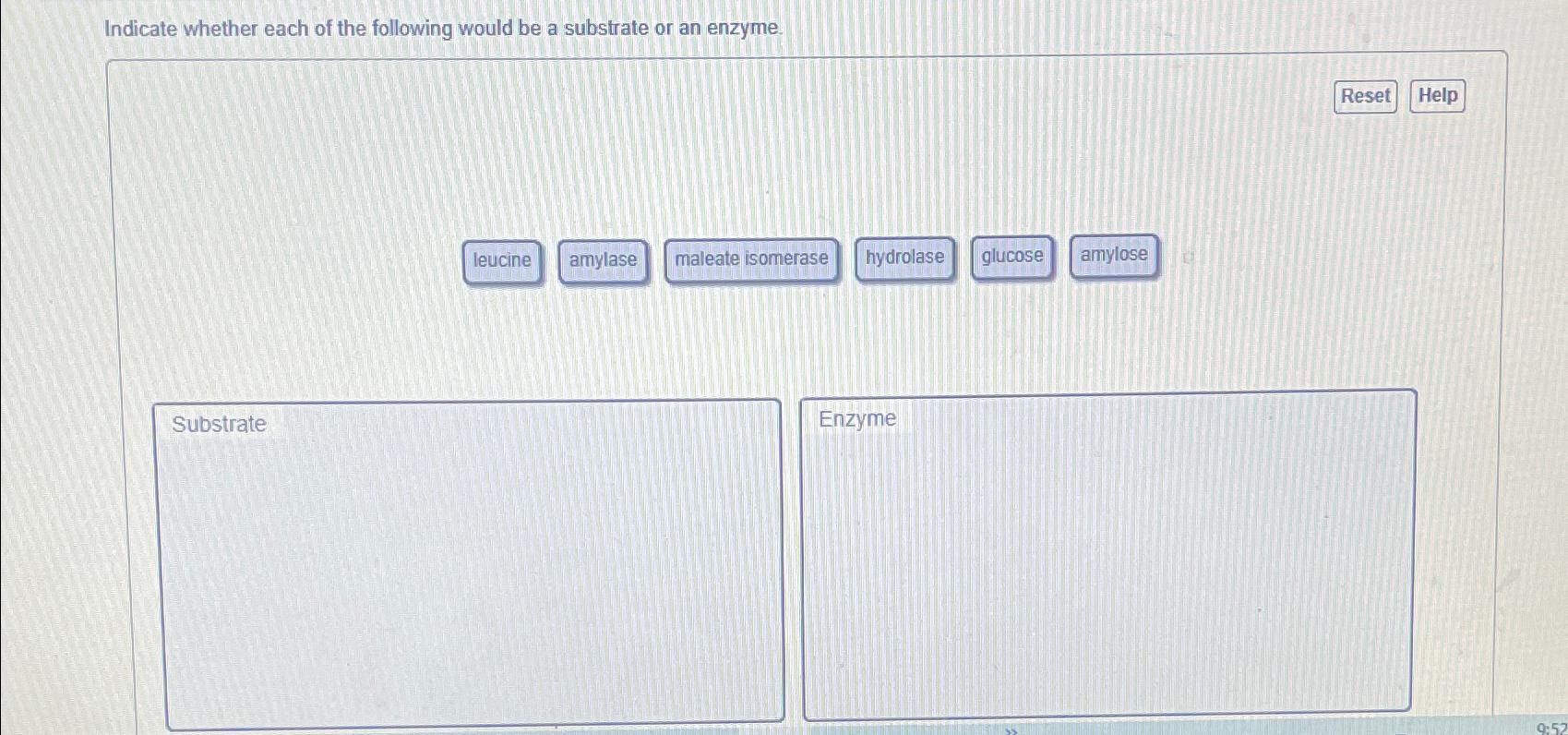 Solved Indicate whether each of the following would be a | Chegg.com