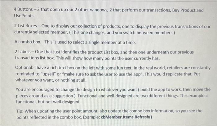 Solved CSI 124 Programming using the detail informatio given | Chegg.com