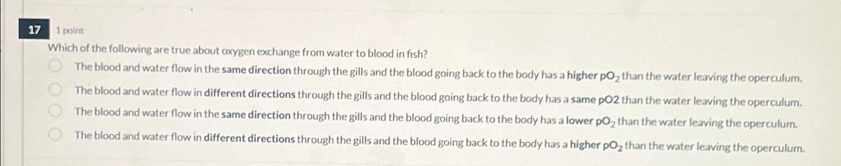 Solved 171 ﻿pointWhich of the following are true about | Chegg.com