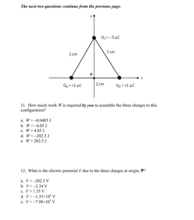 Solved Three point charges are positioned on the vertices of | Chegg.com