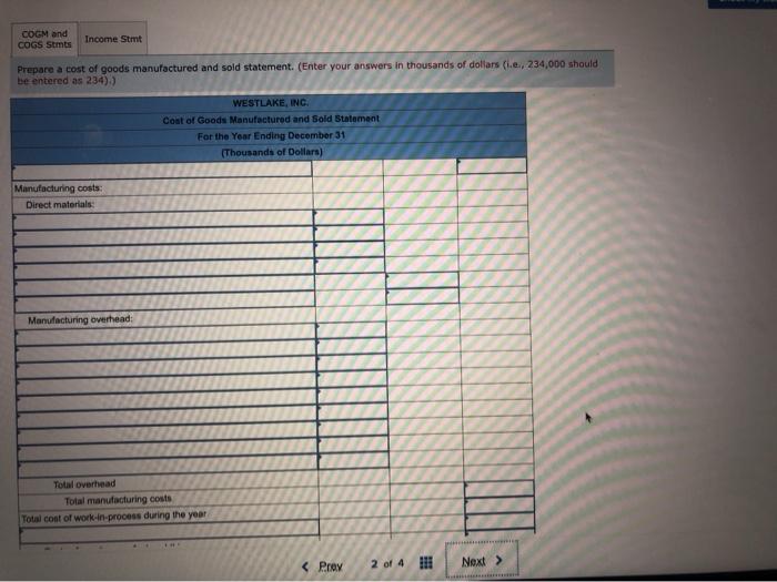 Solved Problem 2-74 (Algo) Reconstruct Financial Statements | Chegg.com