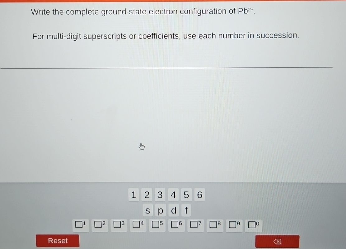 Solved Write The Complete Ground State Electron