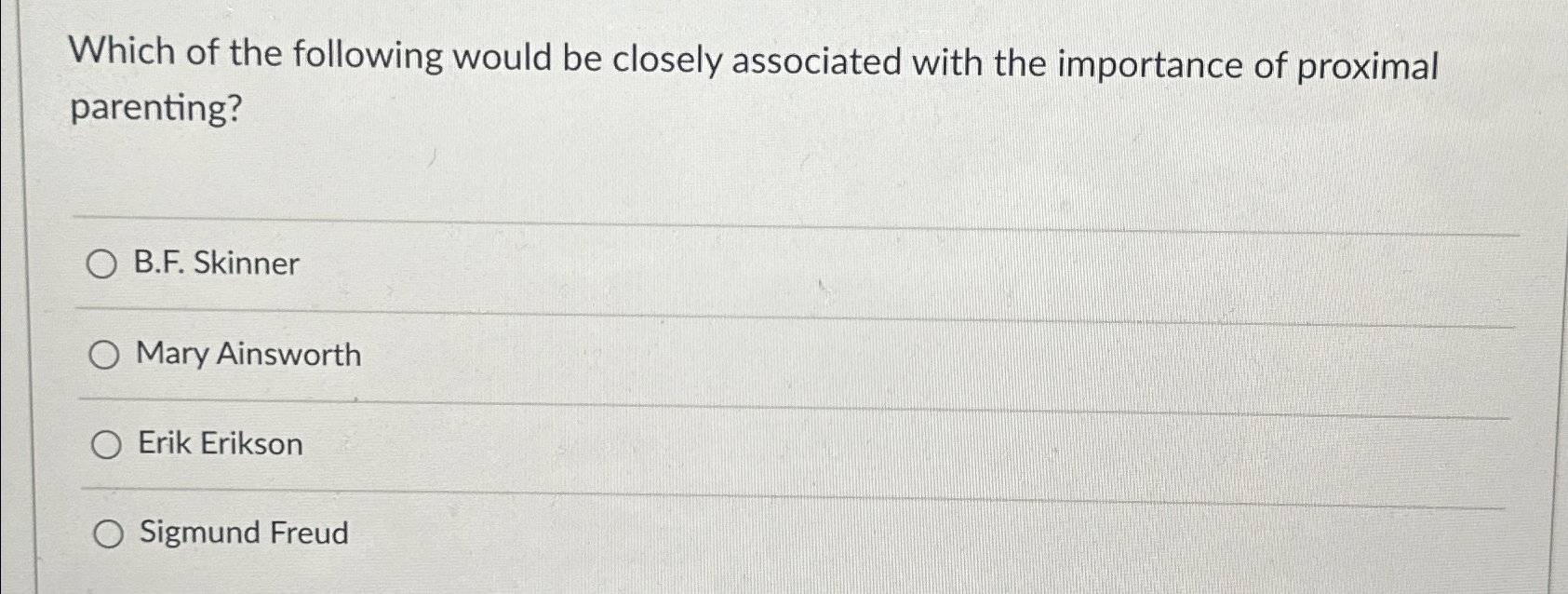 Solved Which of the following would be closely associated | Chegg.com