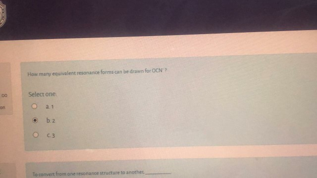 Solved How many equivalent resonance forms can be drawn for | Chegg.com