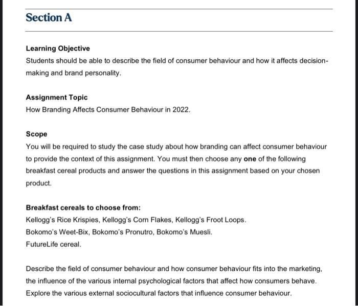 Solved Learning Objective Students should be able to | Chegg.com