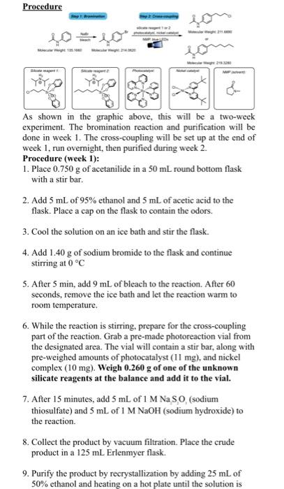 Solved 9 . Purify the product by recrystallization by adding | Chegg.com