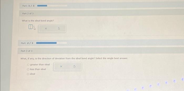 Solved Consider this structure x−A¨−x Part: 0/3 Part 1 of 3 | Chegg.com