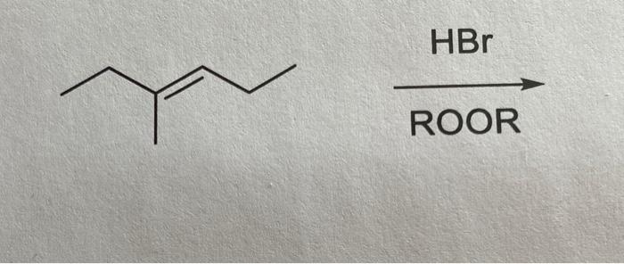 Solved HBr ROOR | Chegg.com