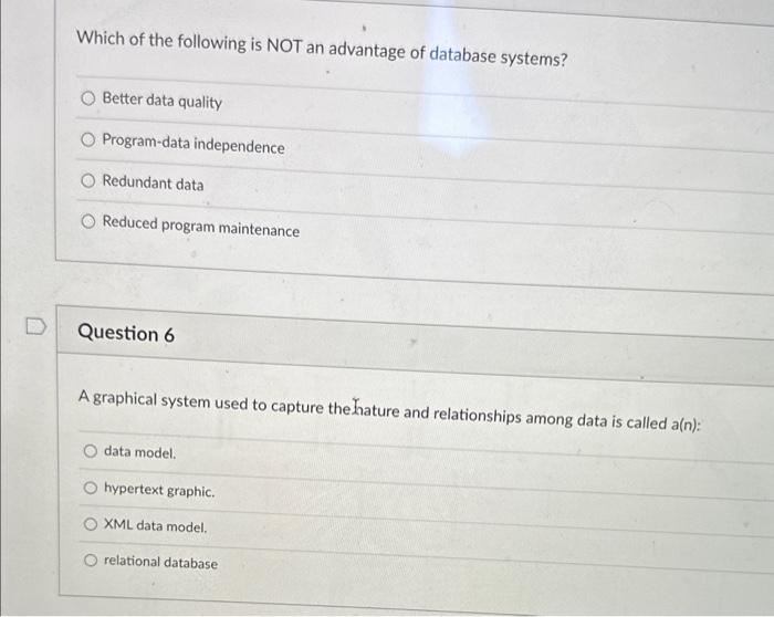 Solved Which of the following is NOT an advantage of | Chegg.com