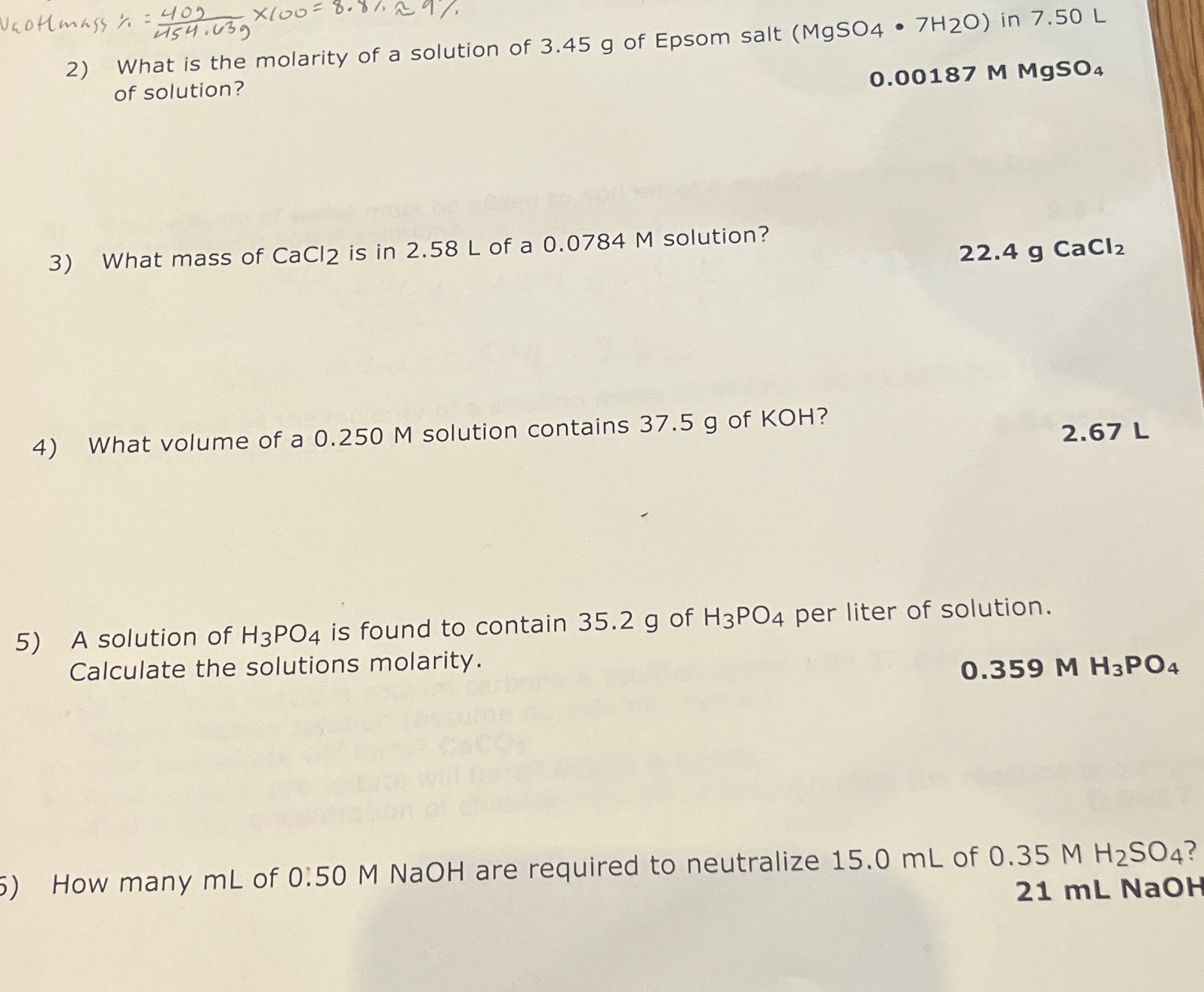 Solved Please solve questions 2 ﻿through 6. ﻿Thank you! What | Chegg.com