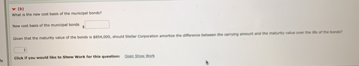 Solved Exercise 17-18 (Part Level Submission) Stellar | Chegg.com