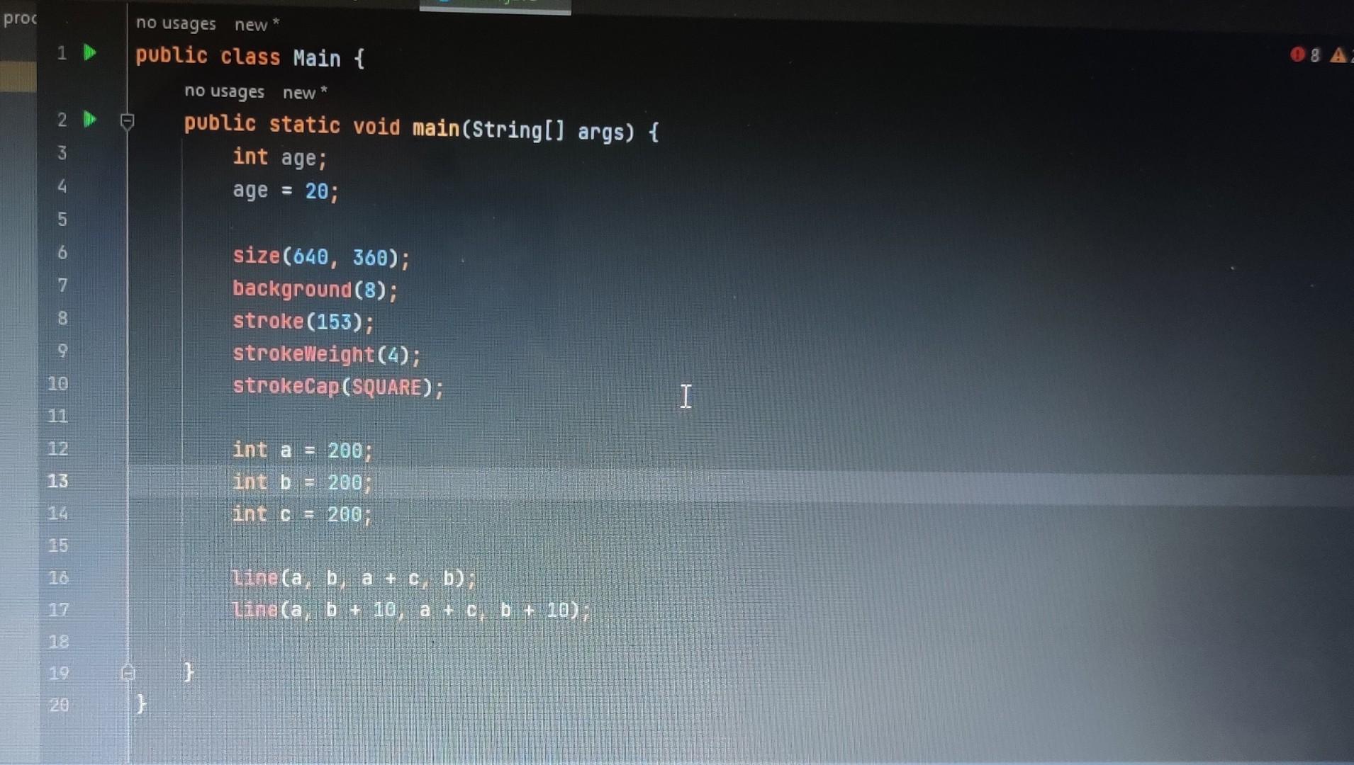 And run the program. How many lines do you see now? | Chegg.com