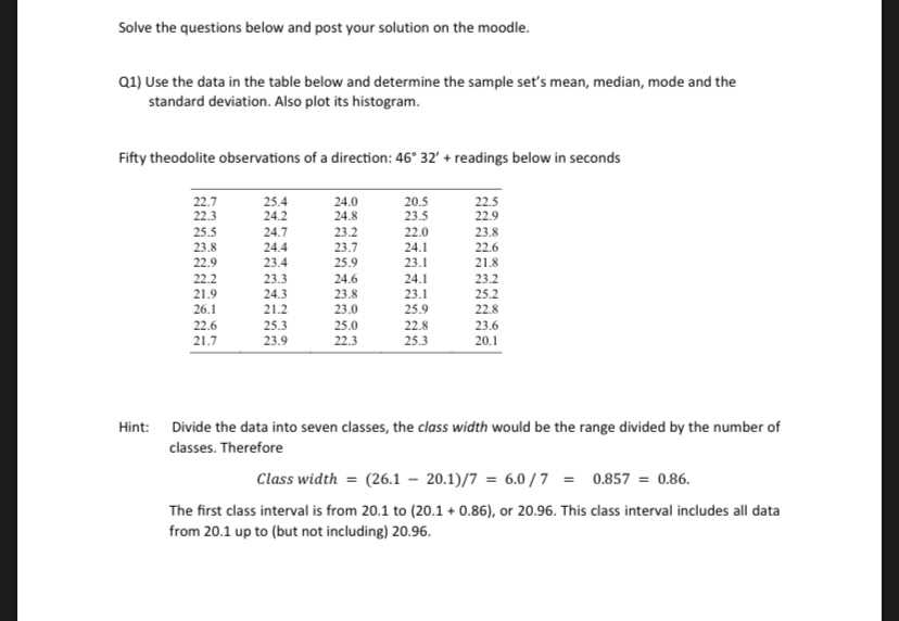 Solved Solve the questions below and post your solution on | Chegg.com