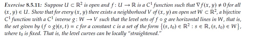 Solved Exercise 8.5.11: Suppose UsubR2 ﻿is open and f:U→R | Chegg.com