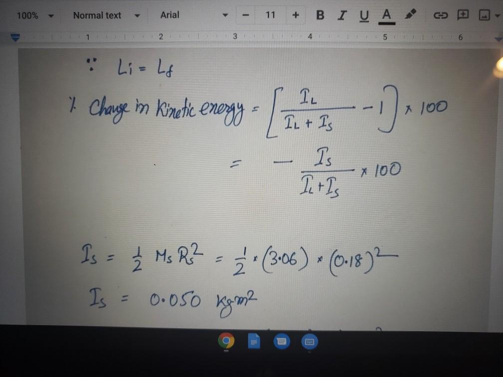 Solved Rotational Collisions: Disk on Disk The videos below | Chegg.com