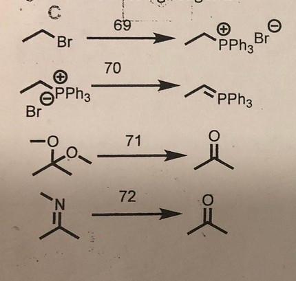 Solved Please draw a stepwise arrow pushing mechanism for | Chegg.com
