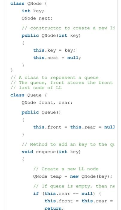 Solved NOTE : make the *class main*in this code enter by | Chegg.com