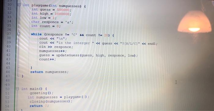 Solved Nrite a program which will guess a secret number in | Chegg.com