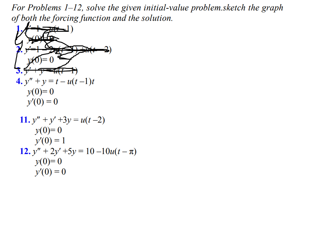 Solved Problems 4, 11, ﻿and 12 ﻿please | Chegg.com