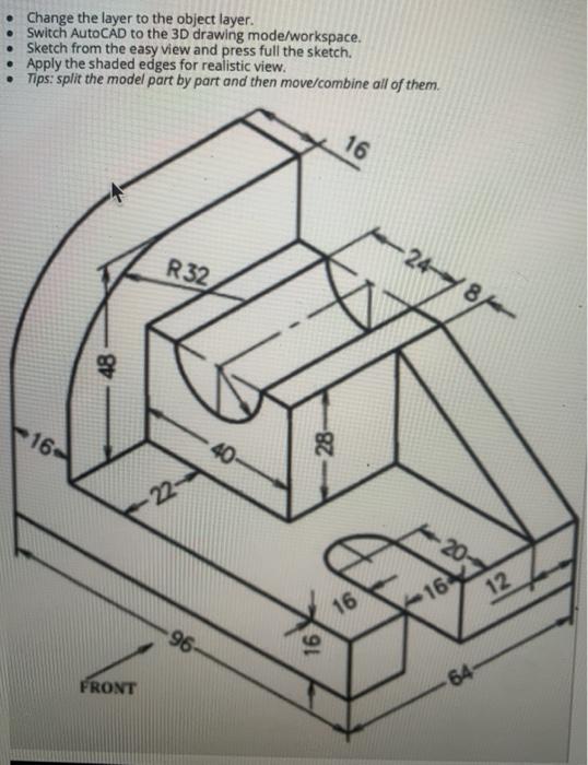 Solved Change The Layer To The Object Layer Switch Chegg