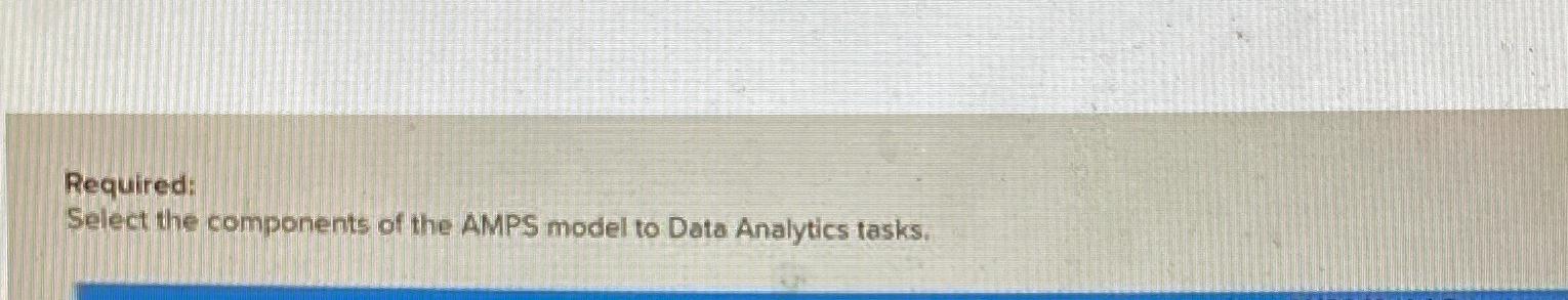 Solved select the componRequired:Select the components of | Chegg.com