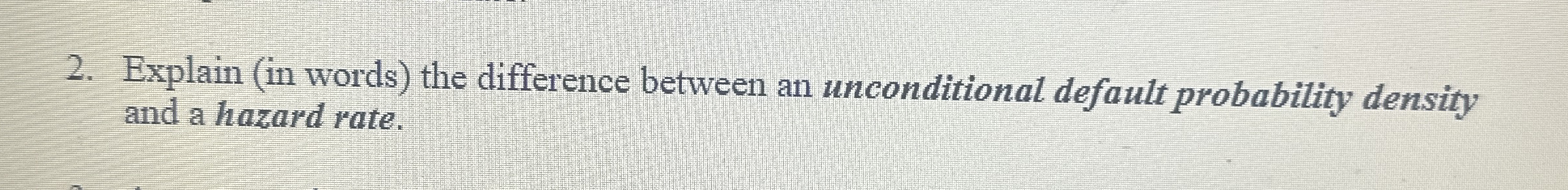 Solved Explain (in words) ﻿the difference between an | Chegg.com