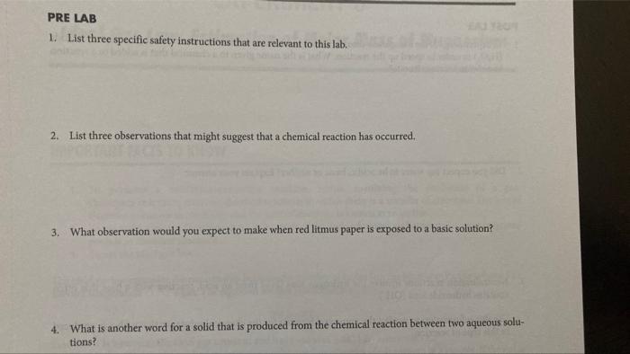 Solved Experiment 6 Determination of a Chemical Formula 43 | Chegg.com