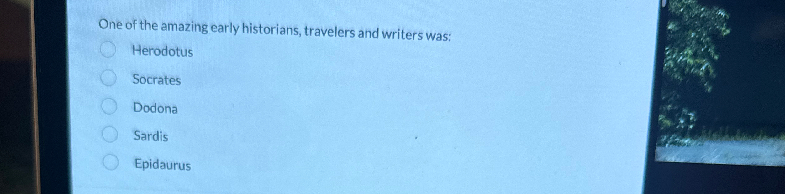 Solved One of the amazing early historians, travelers and | Chegg.com