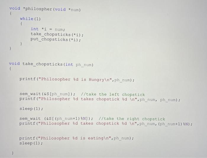 Solved Dining Philosopher's problem is a famous problem in | Chegg.com